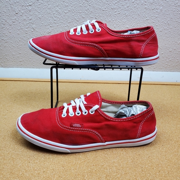 Vans | Shoes | Vans Vintage Sneakers Red | Poshmark